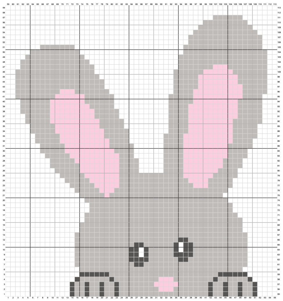 Baby Bunny C2C Throw - Free Crochet Pattern