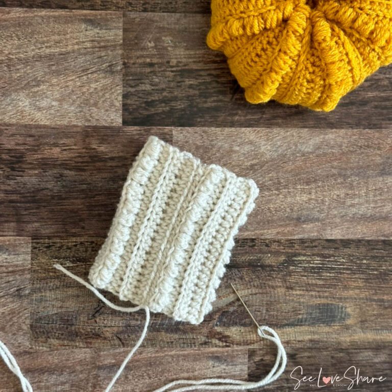 Farmhouse-Chic Stackable Crochet Pumpkins - SeeLoveShare